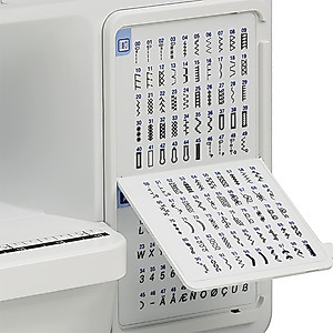 Brother CS7205 Computerized Sewing Machine with Wide Table, 150 Built-in Sewing Stitches, 1 Font, Wide Table, 11 Sewing Feet