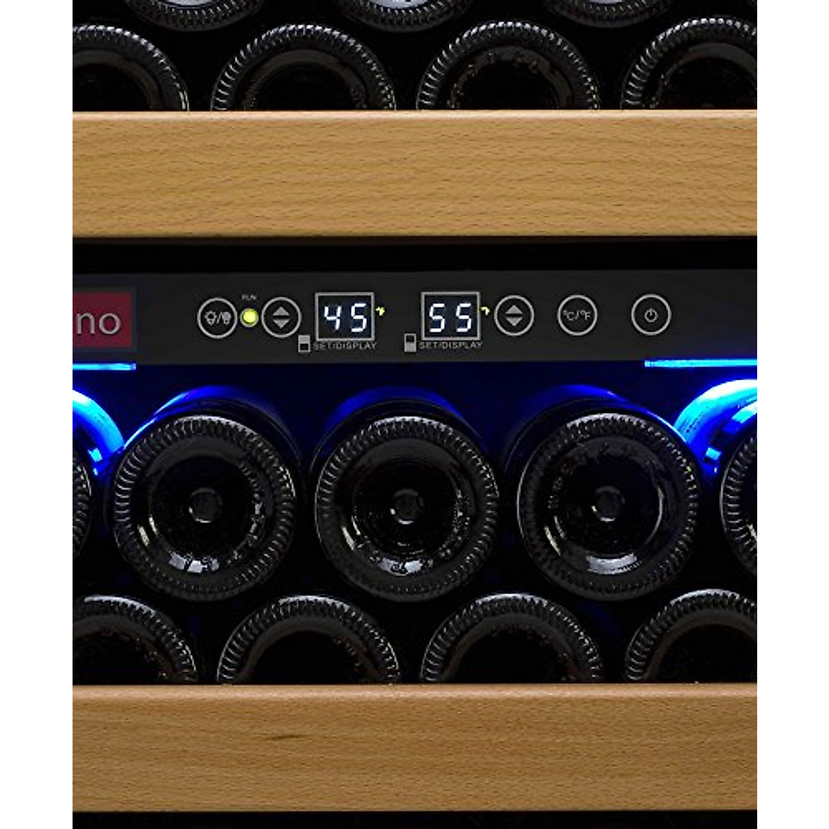 Allavino Wine Refrigerator, 99 Bottle, Stainless Steel