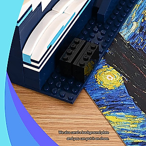 Nifeliz Home The Great Wave Building Block Set. Assembly Construction Toy, Display for Home. Educational DIY Building Block Assembly Construction Toy, Gift for Adults and Teens, New 2023(1830 Pcs)