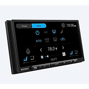 Sony XAV-AX4000 7" 2-DIN Car Stereo with Maestro Module, Backup Camera & SiriusXM Tuner Deluxe Bundle. Wired + Wireless Android Auto, Wireless Apple CarPlay, Bluetooth, AM/FM Radio, 5 Preamp Outputs
