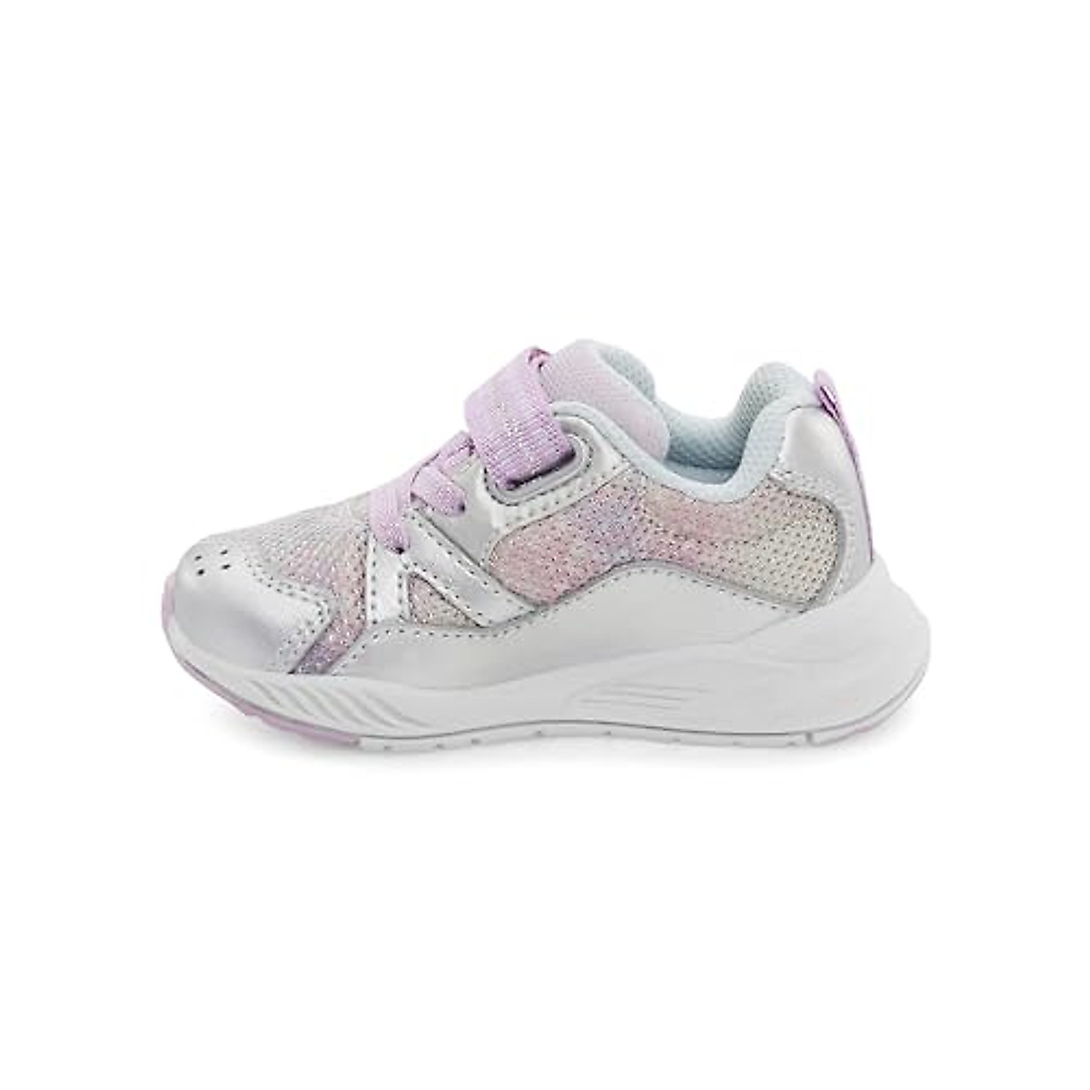 Stride Rite Girls M2P Journey 2 Athletic Sneaker, Rainbow, 5 Toddler