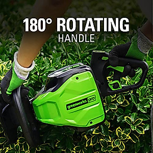 Greenworks Pro 80V 24" Brushless Cordless Hedge Trimmer, Tool Only
