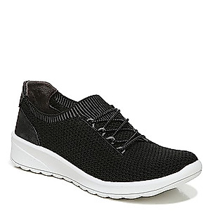 BZees Womens Gold Rush Slip-On Black Knit 10 M