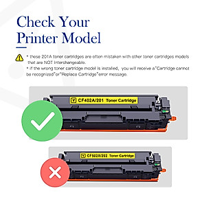 Valuetoner Compatible Toner Cartridge Replacement for HP 201X 201A CF401X CF402X CF403X High Yield for Color Laserjet Pro MFP M277dw M252dw M277 M252 M277n M252n Printer (3-Pack, Cyan Magenta Yellow)