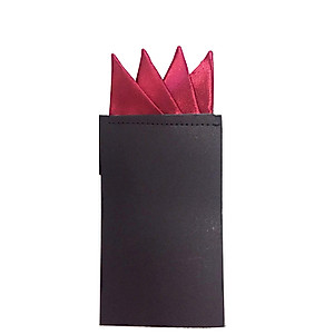 Men's PreFolded Pocket Squares On Card Assorted colors Polka dots Polyester Stain 3 Style 12 pieces