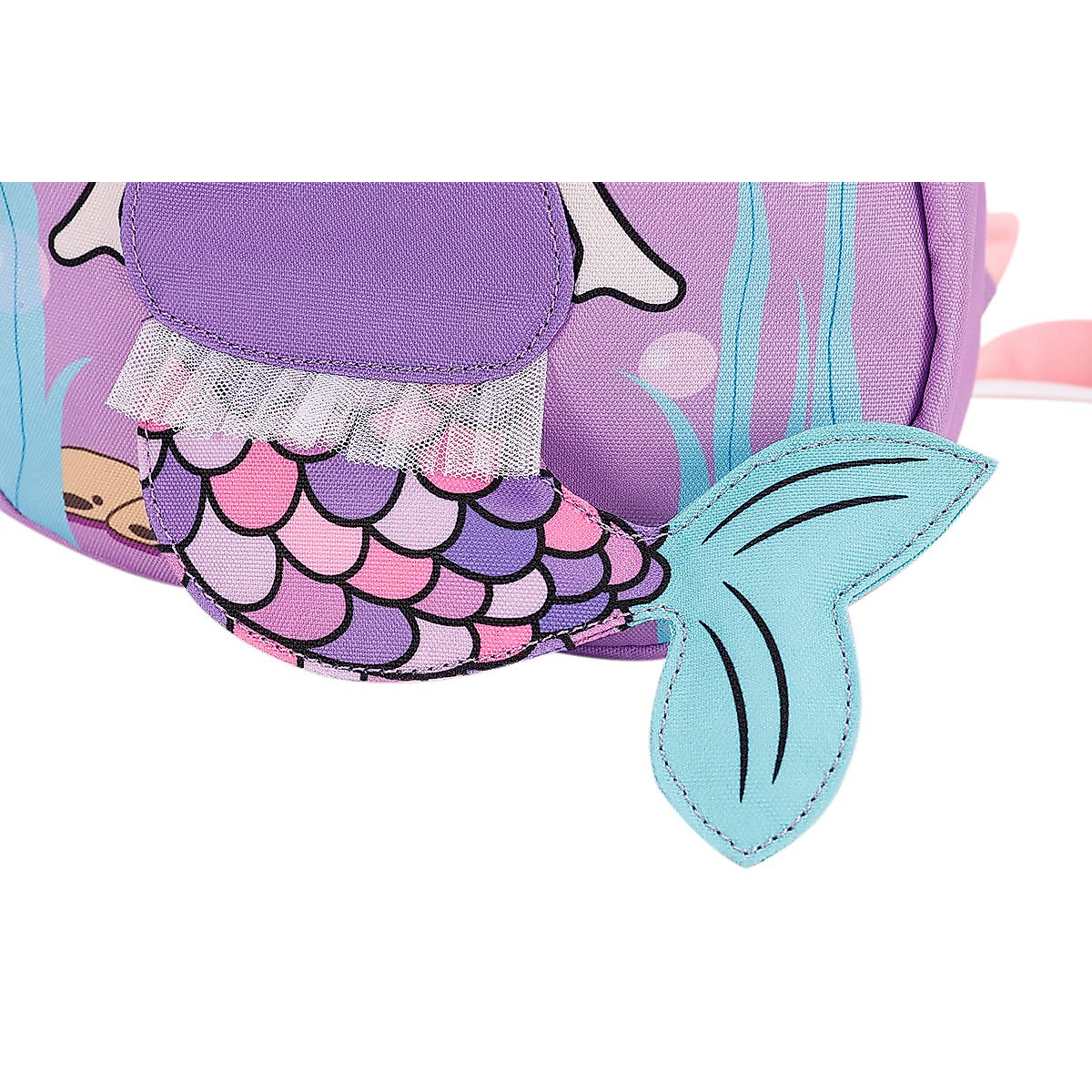 BLUBOON Toddlers Backpack for Girls Cute Preschool Backpack 3D Schoolbag Toddler Bookbag for Kids (Purple)