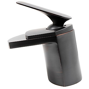Novatto NBF-084ORB Wave Bath Faucet, Bronze