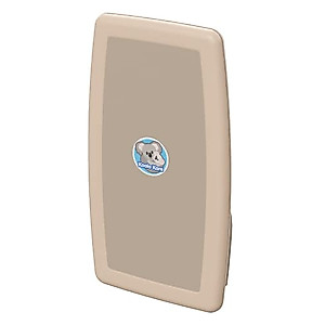 Koala Kare Beige Vertical Surface-Mounted Baby Changing Station-Table