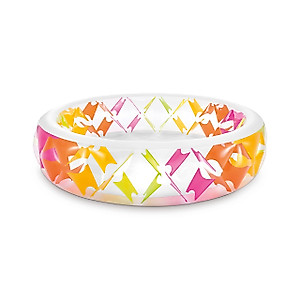 INTEX 56494EP Swim Center Inflatable Pinwheel Pool: 222 Gallon Capacity – 90" x 22"