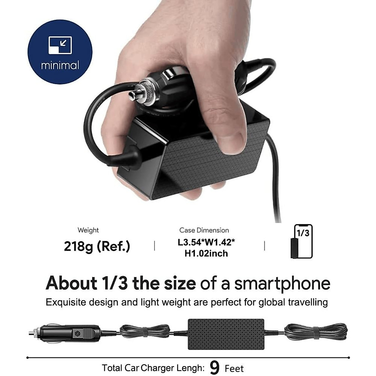 HKY DC Adapter for JBL Boombox Portable Bluetooth Waterproof Speaker & JBL Xtreme Series Speaker Replacement Power Supply Cord Input DC 12V-24V Output 19V 65W JBL Boombox Car Adaptor