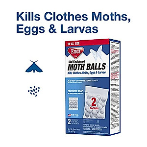 Enoz Old Fashioned Moth Balls, 16 Ounce