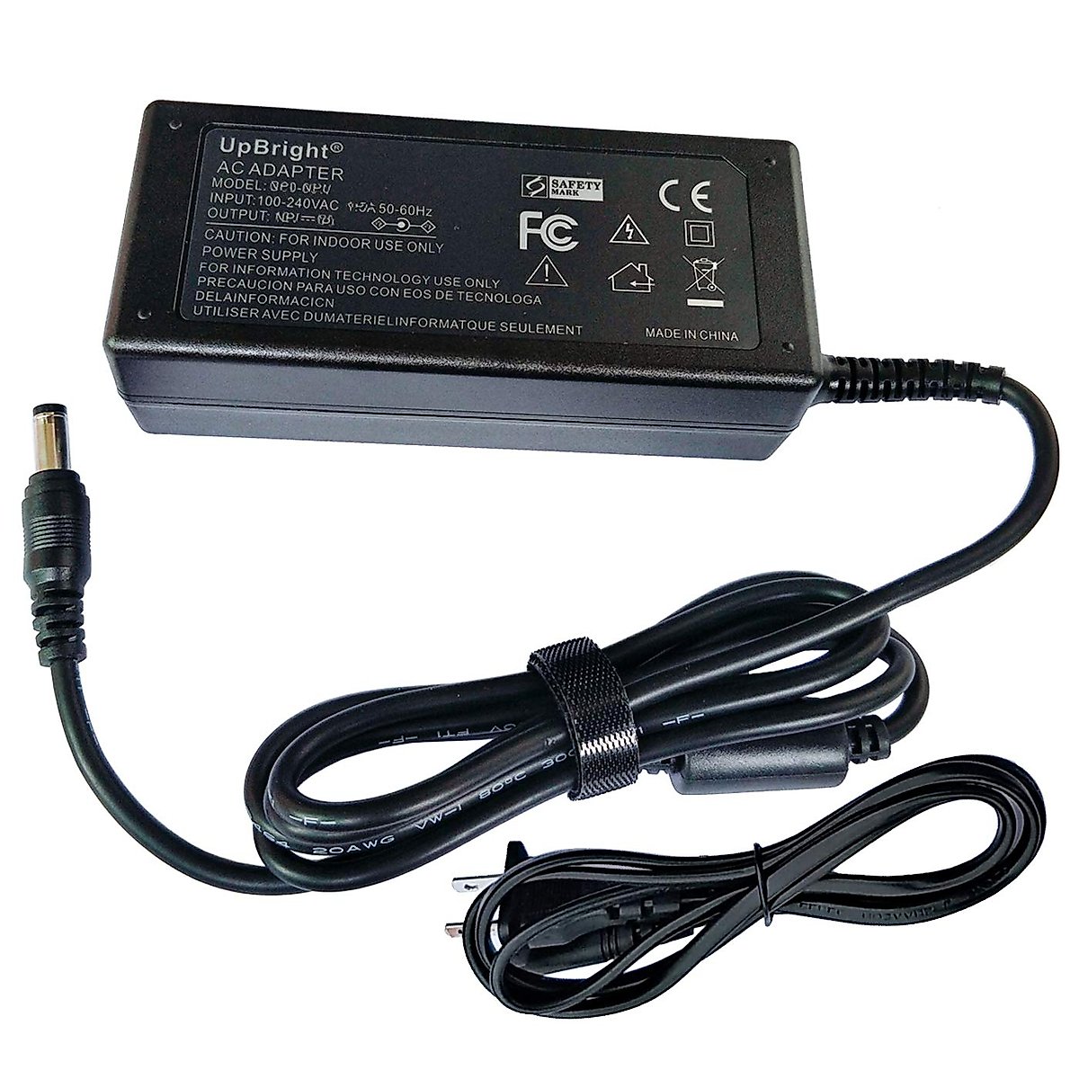 UpBright 19V AC/DC Adapter Compatible with Philips LCD Monitor 220C4 226V6 227E7 237E7 227E7ES 237E7ES 227E6QDS BDL2010ML ADPC1936 ADPC1938 ADPC1938EX AOC MMD-Monitors 19VDC 2A 38W Power Supply Cord