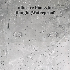 HSD Houseware Corner Shower Caddy Adhesive Replacement 4 PCS, Waterproof No Drilling Shower Shelf Adhesive Replacement, Self Adhesive Hooks for Hanging Soap Dish Towel Holder Toothbrush Holder