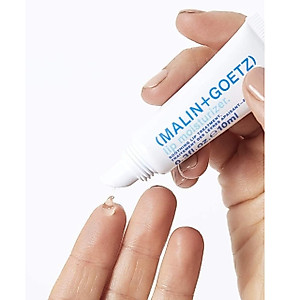Malin + Goetz Lip Moisturizer for Men & Women, 0.3 Fl. Oz. - Hydrating Lip Gel for Chapped Lips, Nourishing Dry Lip Treatment, Vegan & Cruelty Free