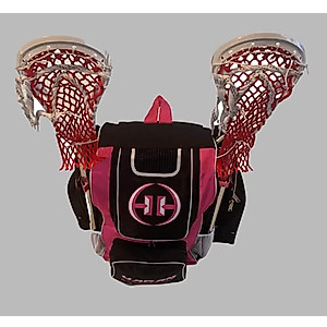 Hagan H-3.0 Multi-Sport Backpack Bag, Hockey, Baseball, Softball, lacrosse, field hockey - Large (Black)