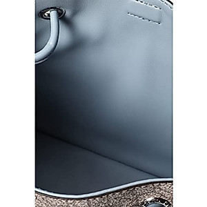 Calvin Klein Gabrianna Painterly Logo Mini Tote Crossbody Mini Textured Almond/Taupe/Cloud One Size