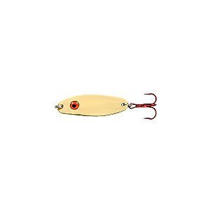 Lindy Rattl'n Quiver Spoon - 1/16oz, Gold LRQSP267, One Size
