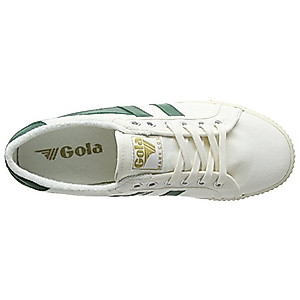 Gola Men's Mark Cox Trainers, Off White Off White Dark Green Wn, 8