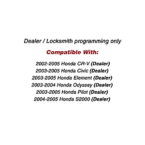 KeylessOption Keyless Entry Car Remote Fob With Uncut High Security T5 Ignition Transponder Key Replacement For OUCG8D-344H-A