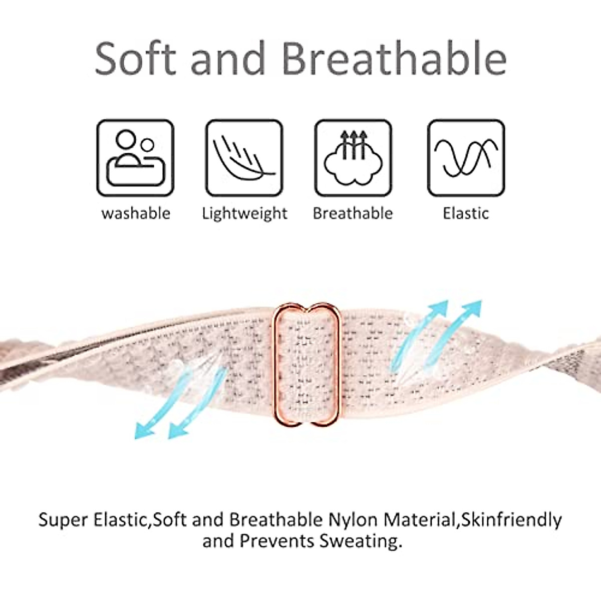 3 Pack Stretchy Nylon Watch Bands Compatible with Garmin Venu/Venu Sq, 20mm Loop Elastic Straps Compatible with Garmin Vivoactive 3/3 Music,Venu 2 Plus,Forerunner 645/55/245 Music for Women Men