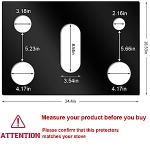 Stove Cover stove top protector, Non-Stick Stove Liner stove gap covers Stove Top Protectors for Samsung Gas stove burner covers，Washable Stove Protector Keep Stove Clean