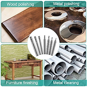 Aracombie 7pcs Straight End Mill Cutter Set, 4-Flute Drill Bit CNC Milling Bit Set, Square Nose HSS End Mill Metric Metal Router Bit Set for Wood Aluminum Steel (1.5mm 2mm 2.5mm 3mm 4mm 5mm 6mm)