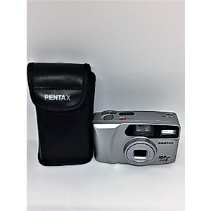 Ashani Optical Company Pentax IQZoom 60S 35mm Film Camera w/35-60mm Zoom Lens (Silver Color Version)