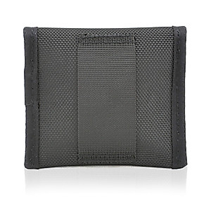 TECH118 Latex Glove Pouch -For First Responders -Police, Fire, EMS, Security, Black, Standard