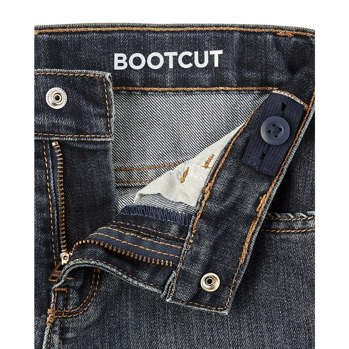 The Children's Place Boys Basic Bootcut Jeans,Dustbowl Wash Single,8S