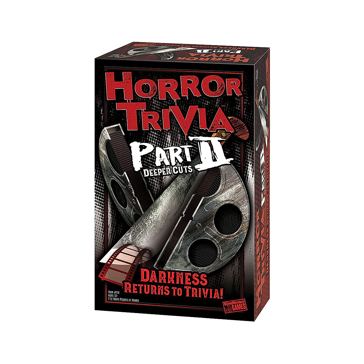 Endless Games Horror Trivia Part II, Deeper Cuts, Horror Trivia Expansion Pack Trivia Game