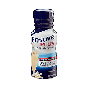 Ensure Plus Vanilla, 8 Ounce Bottles, Abbot 58303 - Case of 24