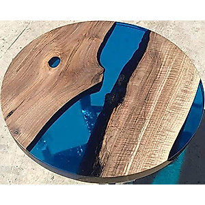 Epoxy Table, Live Edge Wooden Table, Epoxy Resin River Table, Natural Wood,Dining table, Natural Epoxy Table, Resin Table