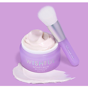 Wishful Honey Balm Niacinamide Moisturizer 1.94 Oz! Formulated With Honey, Turmeric, And Niacinamide! Visibly Reduces Dark Spots And Pores! Leaving The Skin Looking Dewy, Glassy, And Gorgeous!