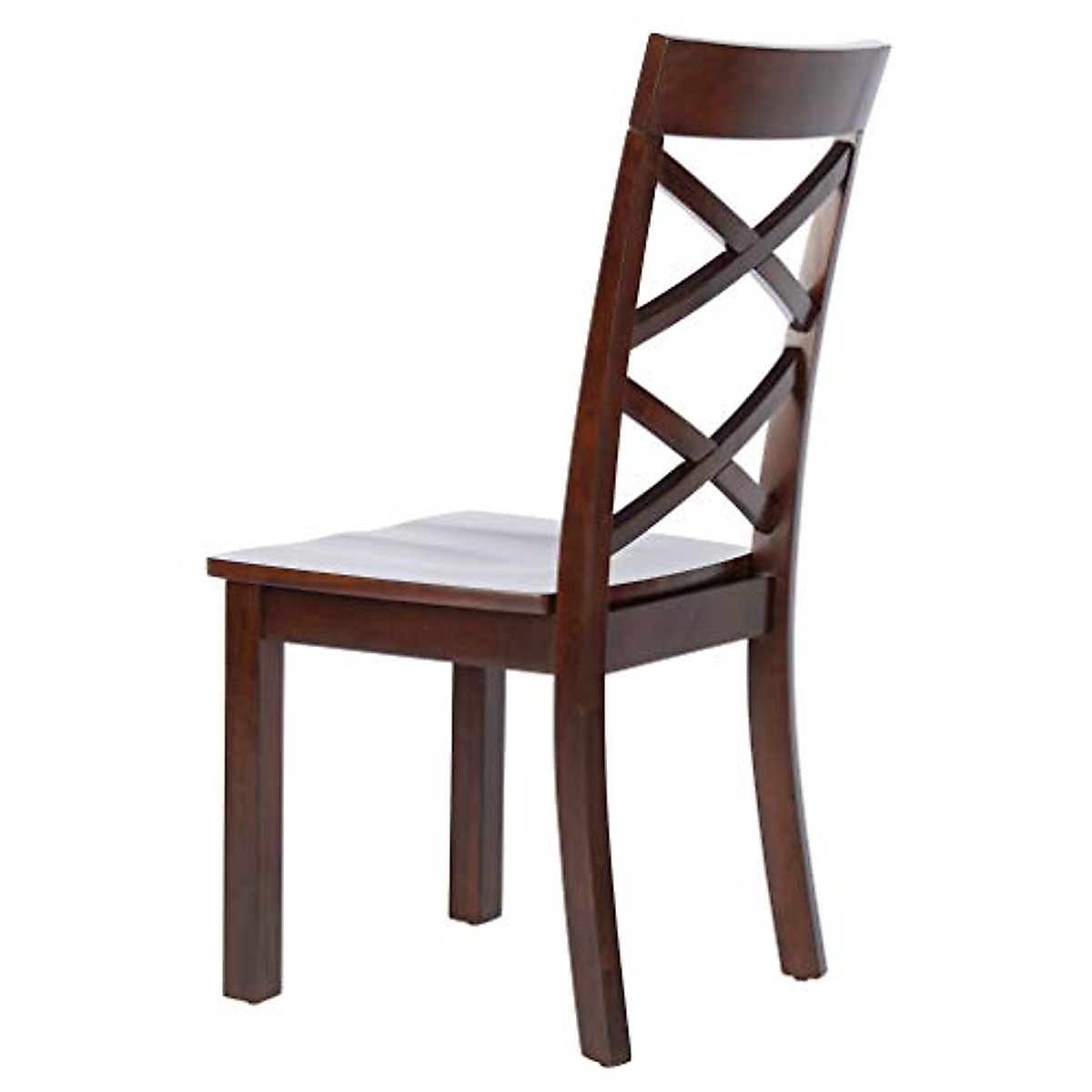 Safavieh Home Collection Ainslee Brown 18-inch Dining Chair (Set of 2)