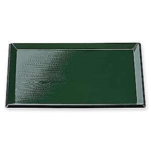 J-Kitchens Obon Tray, Rikyu Bon, Green, Tenkuro, Shaku 5, Made in Japan