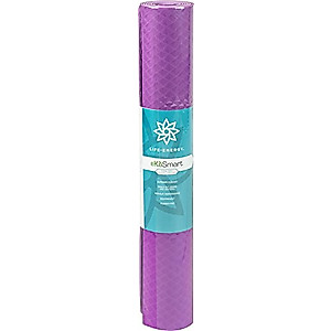 Life Energy 4mm TPE EkoSmart Yoga Mat - Yoga Repeat, Purple