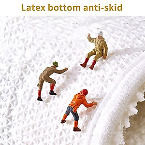 Vodiver Bathroom Rugs Mat 32x20 Inch, Green Bath Mats for Bathroom Non Slip, Ultra Soft Washable Cute and Super Absorbent Bath Rugs for Tub, Shower (20x32, Mint Green)