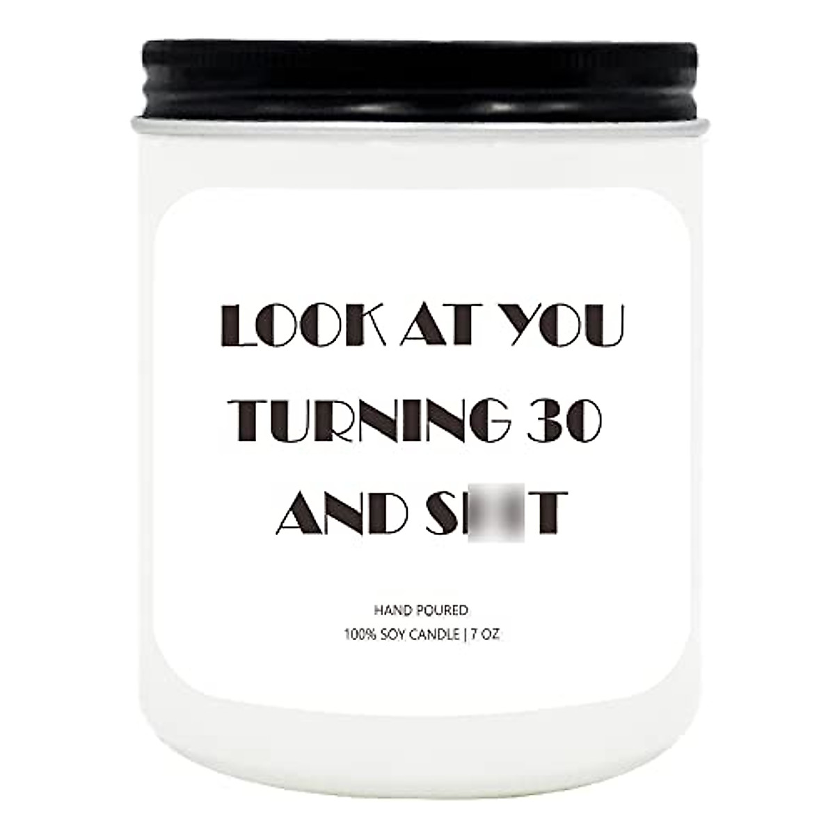 30th Birthday Gifts for Her - 30th Birthday Candle - 30 Gifts for Women Joke - Birthday Gifts for Turning 30-7Oz Scented Candles