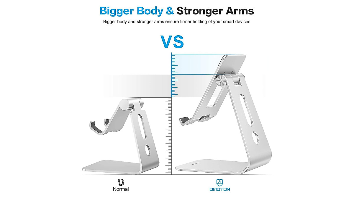 OMOTON Adjustable Tablet Stand - Stability & Compatibility