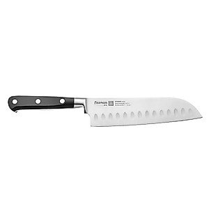 FISSMAN Santoku Knife 7 inch KITAKAMI Series Knives (X50CrMoV15 steel) - Stainless Steel Multipurpose Knife Ergonomic Non-Slip Handle