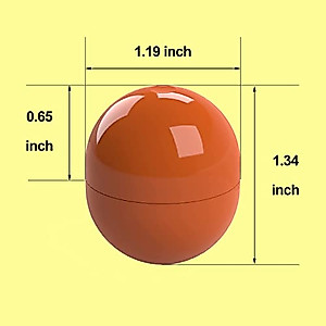 Vending Machine Capsules in Bulk - 50 Pcs Toy Capsules - Assorted Colors 1.3 Inches Oval Plastic Capsules - Prize Container Vending Capsule - Plastic Party Favor Containers