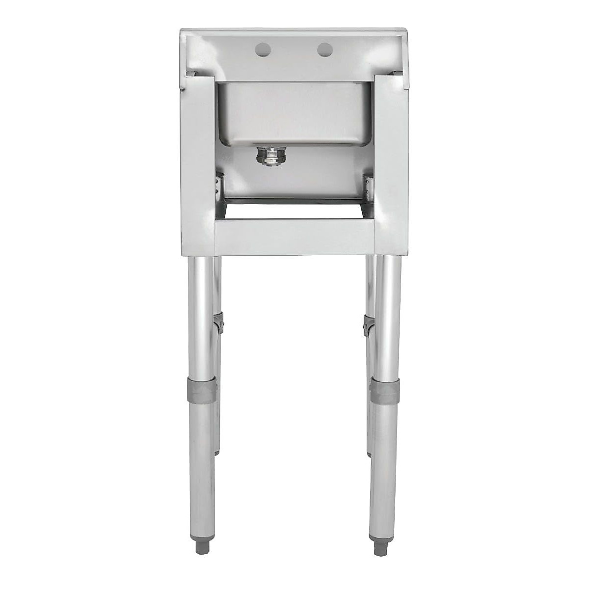 Kratos Commercial Restaurant Sink, 1 Bowl Underbar Hand Sink with Faucet - 14.5"x18.75" (29N-110)