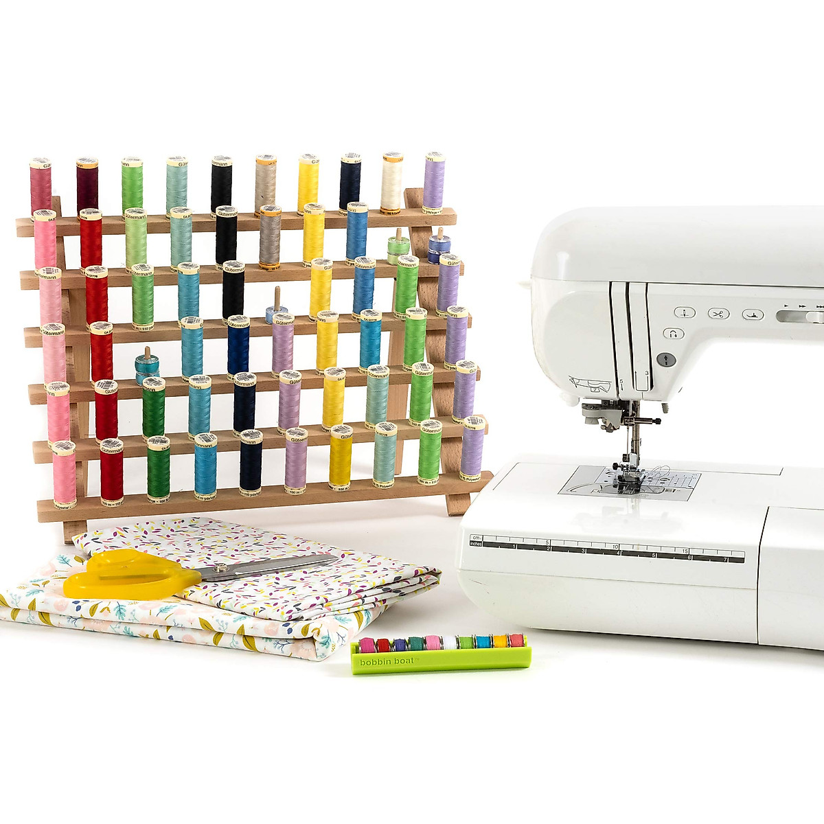 Dritz, 1 pc Wooden Thread Rack, Smooth Wood