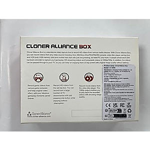 HDML-Cloner Box, Standalone Mini 1080p Gaming and Video Capture Box. Lag-Free Video Pass-Through. No PC Required.