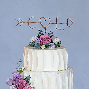 Personalized Wedding Cake Toppers Customized Name Cake Topper Beach Wedding Bridal Shower Cake Topper Rustic