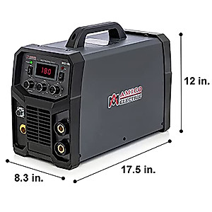 MIG-180, Multi-function 180 Amp MIG/MAG/Flux-cored/Lift-TIG/Stick Arc DC Inverter Welder, Spool gun weld aluminum.