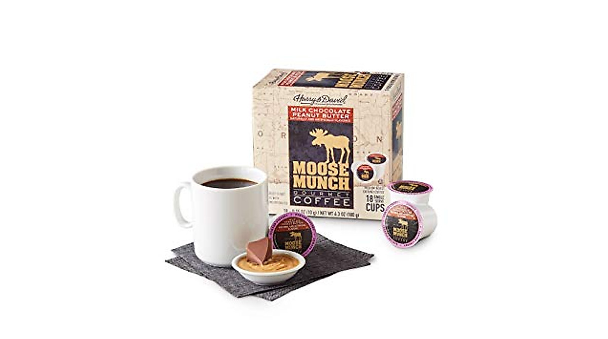 Moose Munch Milk Chocolate Peanut Butter Coffee - 18 Cups | Harry & David
