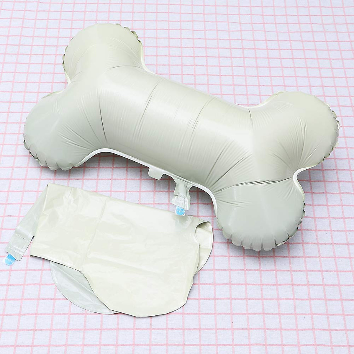 Dog Bone Foil Balloon Pet Bone Mylar Balloons for Baby Shower Party Decoration 6pcs