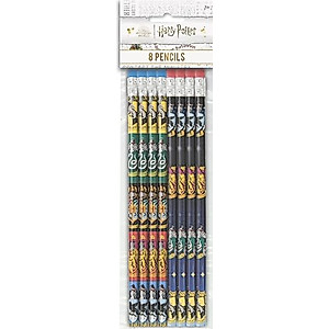 Magical Harry Potter Design Pencils (8 Pieces) - Stunning & Unique, Perfect for School, Parties, and Wizarding Fan Gifts