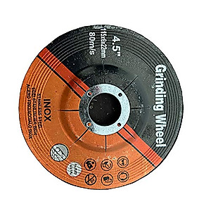 Grinding Wheel for Grinders，Grinding Wheel for Metal ，Aggressive Grinding for Metal (25 Pack, 4.5 Inch，1/4" Thick, 7/9")